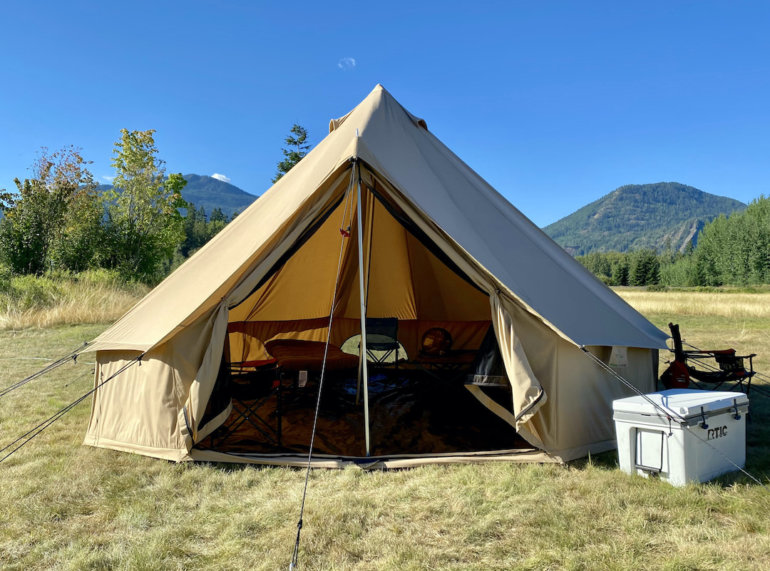 White Duck Regatta Bell Tent Review - Man Makes Fire